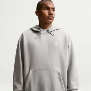 Nike Tuff Fleece Pullover Hoodie - Grey