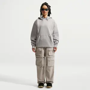 Nike Tuff Fleece Pullover Hoodie - Grey