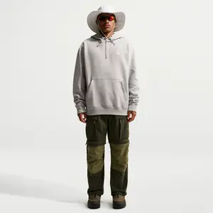 Nike Tuff Fleece Pullover Hoodie - Grey