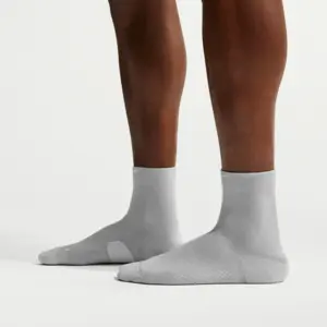 Nike Run Midweight Running Micro-crew Socks - Grey