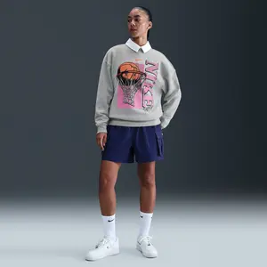 Nike Club Fleece Loose Crew