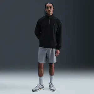 Nike Solo Swoosh Fleece Quarter-zip Top