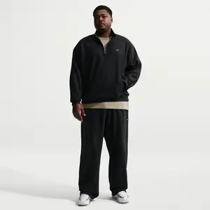 Nike Solo Swoosh Fleece Quarter-zip Top
