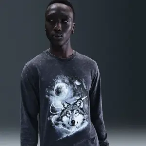 Nike Long-sleeve Basketball T-shirt - Blue