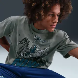 Nike Max90 Basketball T-shirt - Grey
