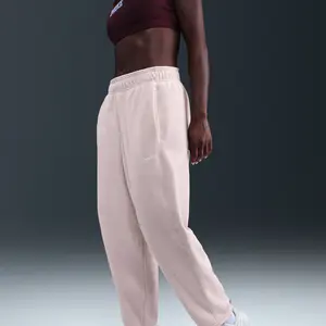 Nike Therma-fit Mid-rise Fleece Pants - Pink