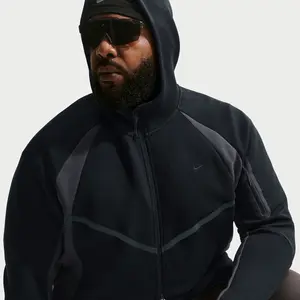 Nike Tech Color-block Full-zip Fleece Windrunner Jacket