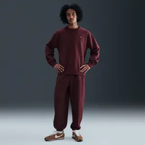 Nike Solo Swoosh Fleece Crew - Red