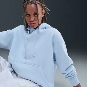 Nike Sportswear Phoenix Fleece Oversized Pullover Hoodie - Blue