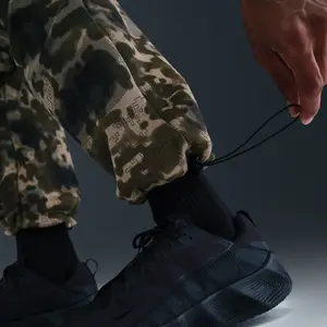 Nike Tech Open-hem Fleece Camo Pants - Brown