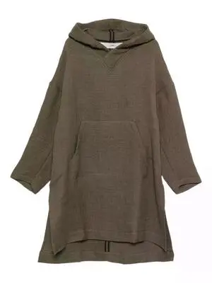 INDIVIDUAL SENTIMENTS Hooded Long-sleeved Coat