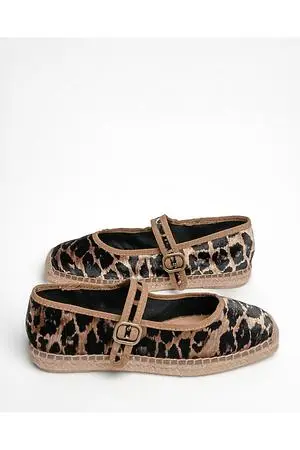 Penelope Chilvers Flora Velvet Espadrille Flats