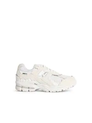 NEW BALANCE 2002r Mesh And Suede Sneakers - White