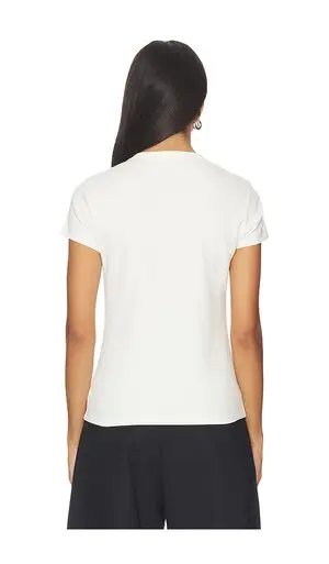 EAVES Lene Baby Tee - White
