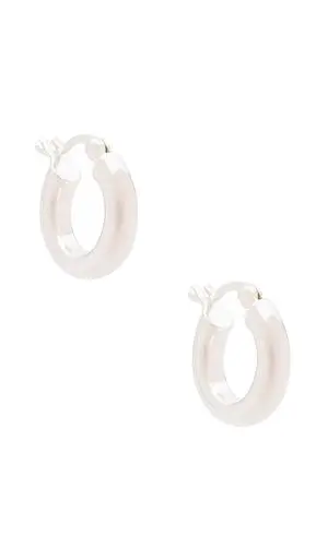 THE M JEWELERS NY Small Ravello Hoop Earrings - Silver