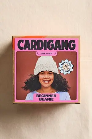 CARDIGANG Premium Harper Beanie Knit Kit - Sugar Baby