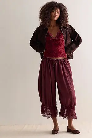 Free People Intimately Loved You First Cami - Cabernet Combo