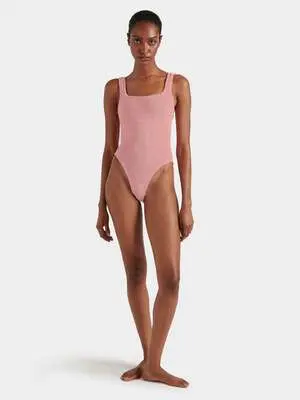 Hunza G Square Neck Swimsuit