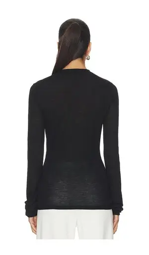 EAVES Amiya Long Sleeve Knit Top