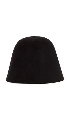 EAVES Winston Felted Wool Hat - Black