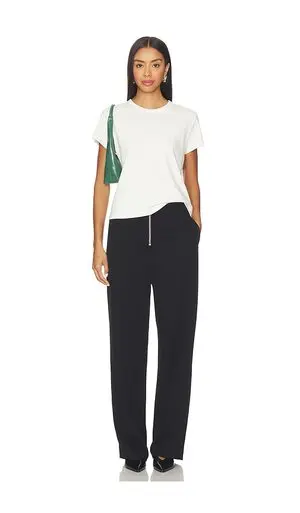 EAVES Lene Boxy Tee - White