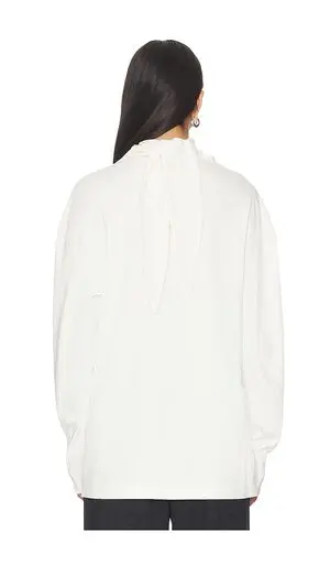 EAVES Lene Tie Neck Tee