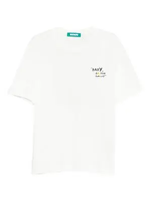 BARROW Graphic-print T-shirt - White