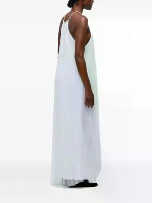 OSKLEN Pleated Halterneck Gown