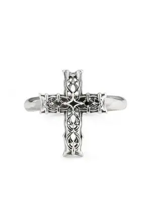 Emanuele Bicocchi Notre-dame Cross Ring - Silver