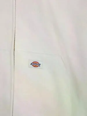 Dickies Logo-detail Zip-up Hoodie - Neutrals