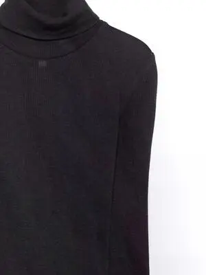 SAMSOE SAMSOE Roll-neck Knitted Top