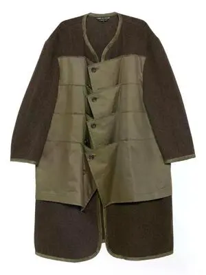 Comme Des Garçons Padded Button-up Coat