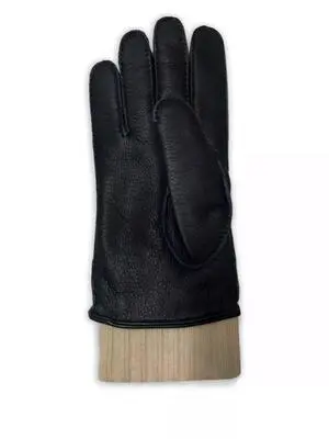 MARIO PORTOLANO Panelled Gloves