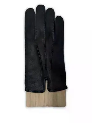 MARIO PORTOLANO Panelled Gloves