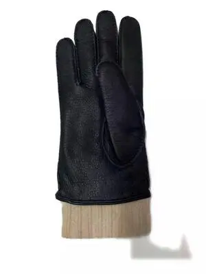 MARIO PORTOLANO Panelled Gloves