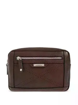 Iceberg Leather Belt Bag - Brown