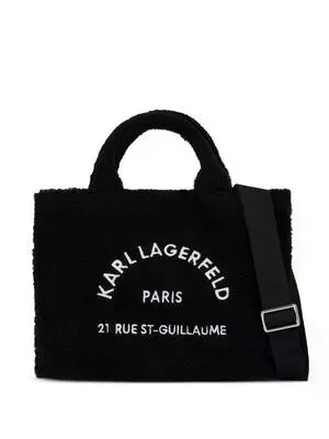 Karl Lagerfeld Embroidered Totes