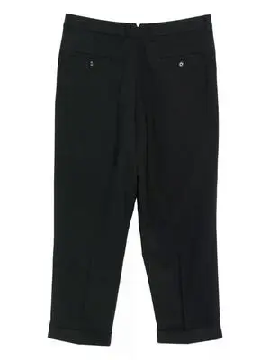 Ami Pleated Cropped Trousers