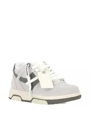 Off-White Lace-up Sneakers - Grey