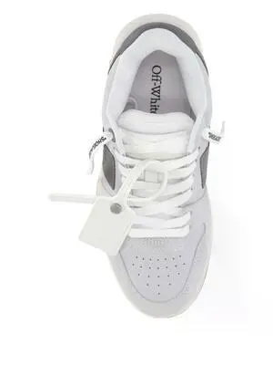 Off-White Lace-up Sneakers - Grey