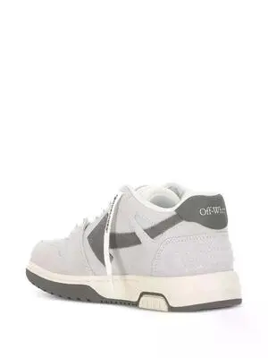Off-White Lace-up Sneakers - Grey