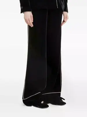Ermanno Scervino Drawstring Piped Trousers