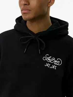 LES DEUX Apple-print Cotton Hoodie