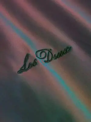 LES DEUX Iridescent Bomber Jacket