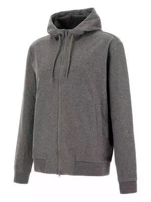 Herno Hooded Zip-up Jacket