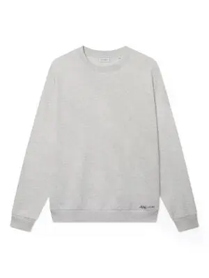 LES DEUX Crew-neck Logo Sweatshirt