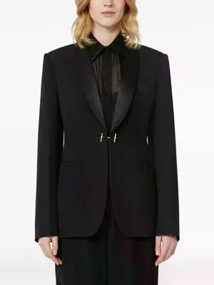 Max Mara Giselle Shawl-lapel Embellished Blazer