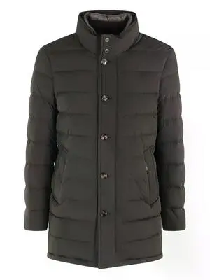 MOORER Calegari-kn Quilted Button Coat