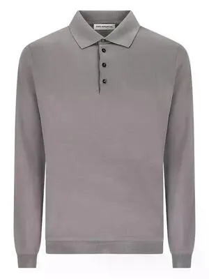 GOES BOTANICAL Button Long-sleeve Polo Shirt