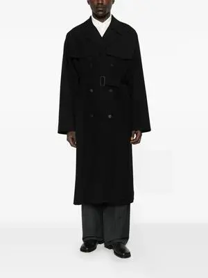 THE ROW Belted Double-breasted Coat